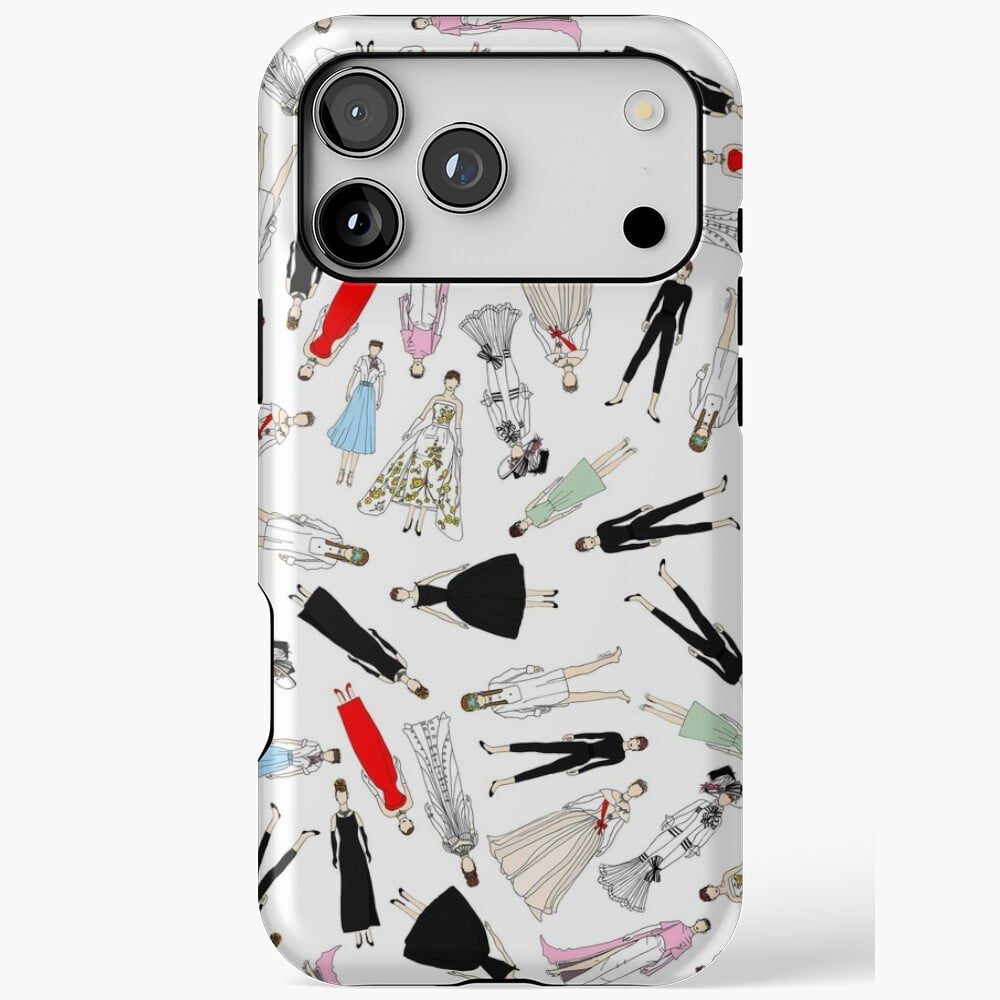 An Audrey Scattered Themed Classic Actress Art iPhone 11 through 17 Pro ...