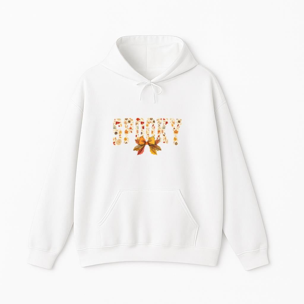 An Autumn Leaves Pumpkin Fall For A Retro Creepy Coquette Bow Themed ...