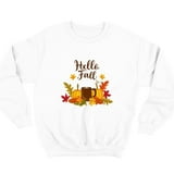 An Autumn Seasonal Celebration For Hello Fall Themed Graphic Print ...