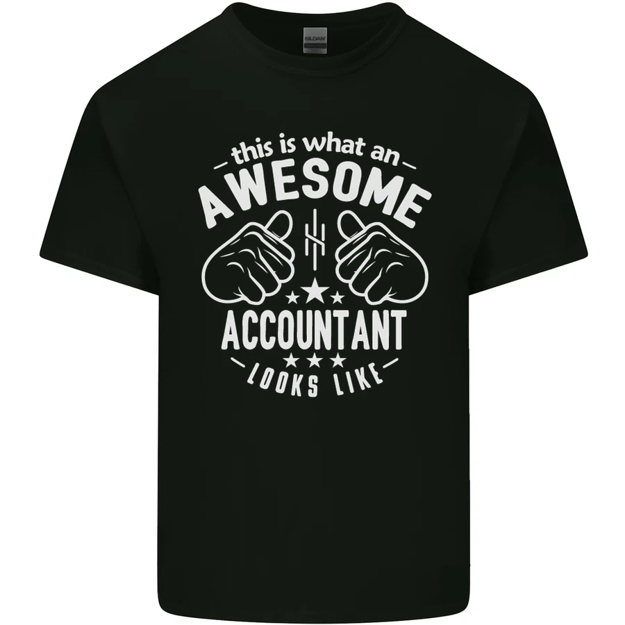 An Awesome Accountant Looks Like Cotton Graphic Tee Shirt,for unisex up ...