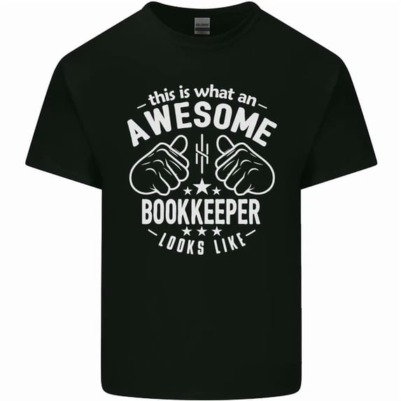 An Awesome Bookkeeper Looks Like Mens Womens S-5XL T-Shirt - Walmart.com