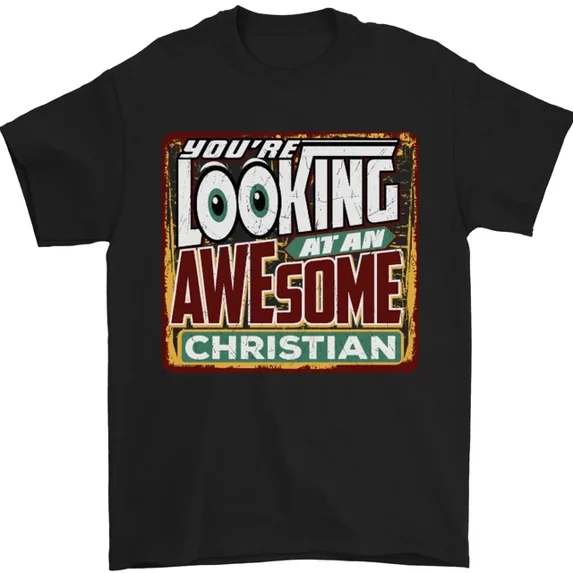 An Awesome Christian Christianity T-Shirt - Walmart.com
