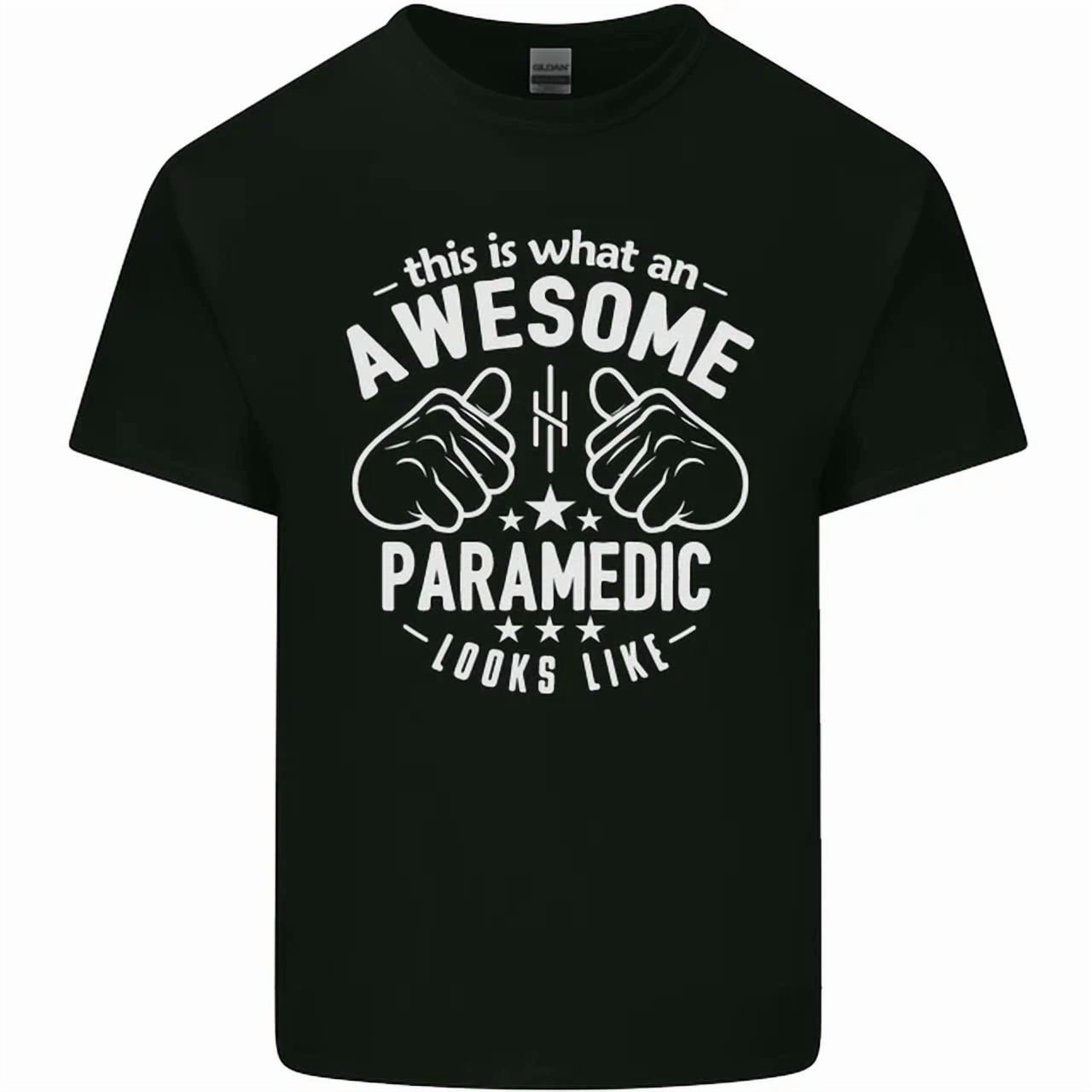 An Awesome Paramedic Looks Like T-Shirt - Walmart.com