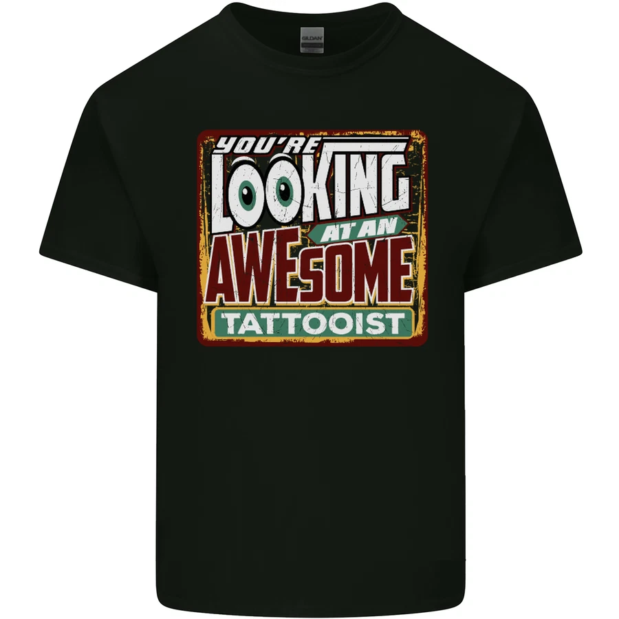 An Awesome Tattooist Legend Professional Studio Creative Cotton Shirt ...