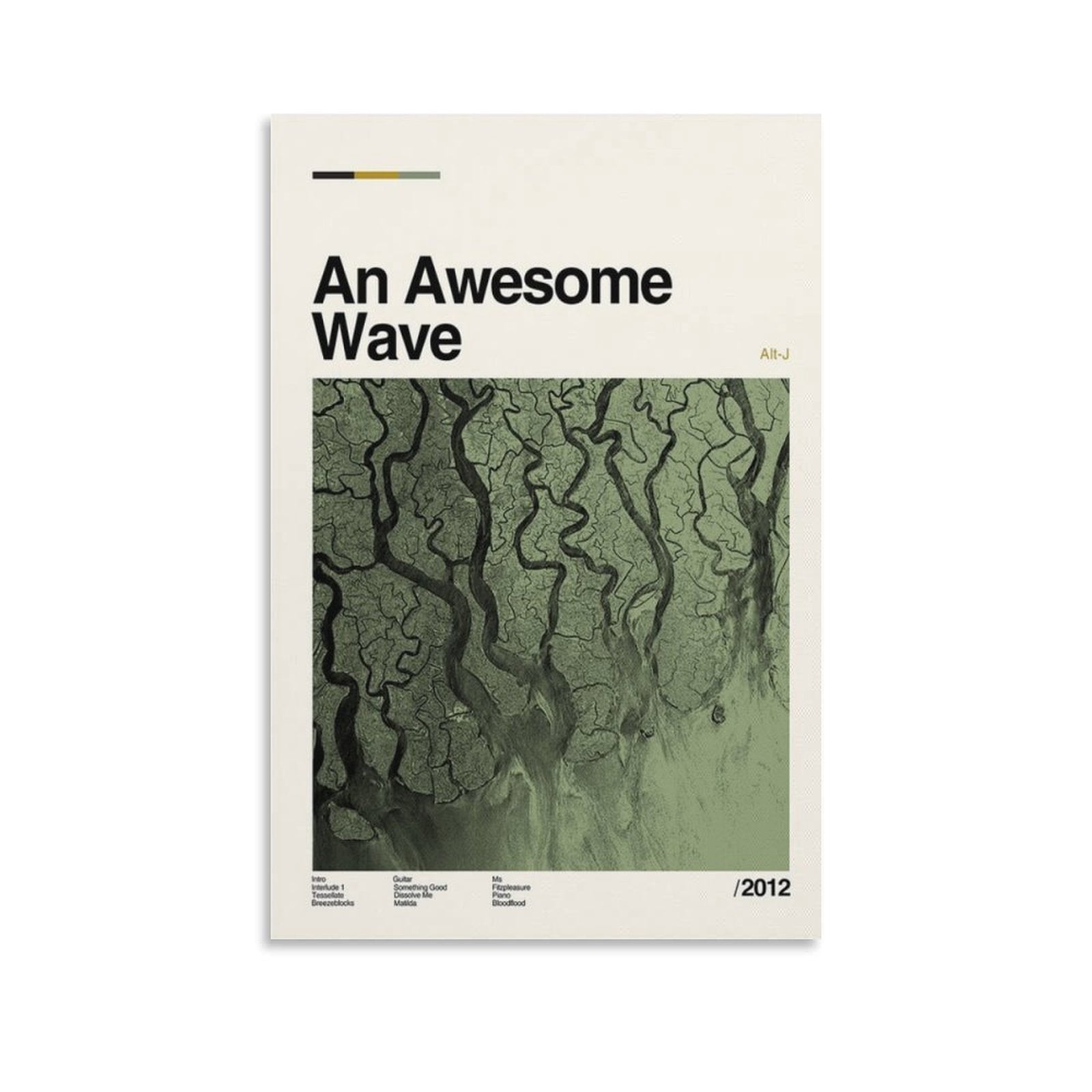 An Awesome Wave Poster, Alt-J, Some Thing Good, An Awesome Wave Movie Poster, An Awesome Wave ...