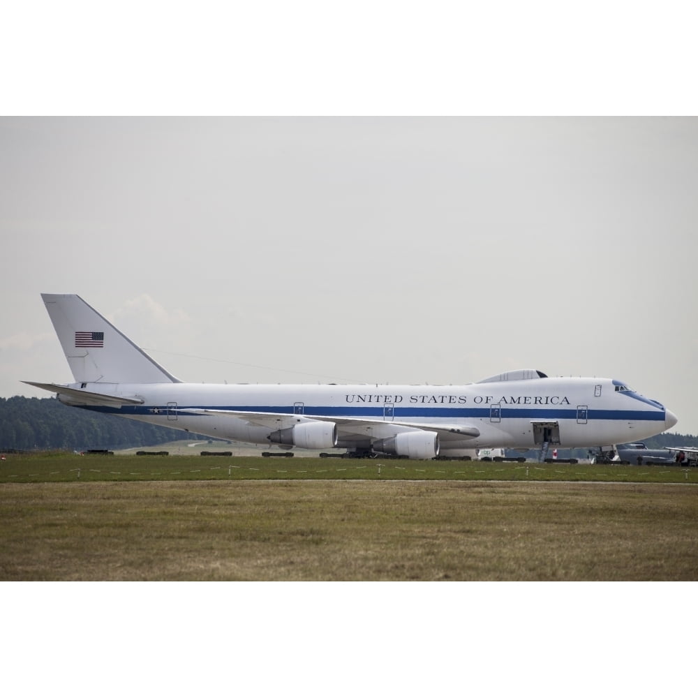 An E-4 Advanced Airborne Command Post of the U.S. Air Force Poster ...