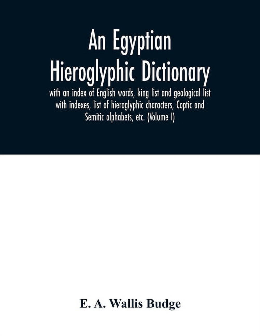 Hieroglyphic Words
