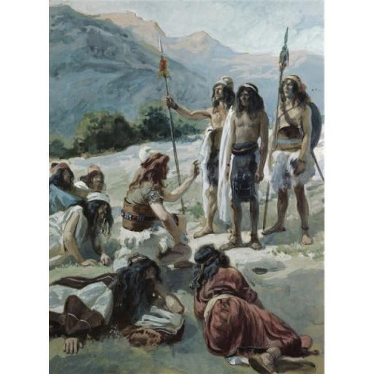 An Egyptian is Brought to David James Tissot 1836-1902 French Watercolor on Paper Jewish Museum ...