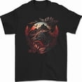 An Evil Night Wolf And Moon Mens S-5XL T-Shirt - Walmart.com