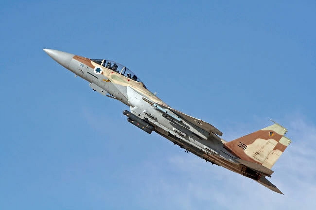 An F-15I Ra'am of the Israeli Air Force taking off Poster Print by Ofer ...