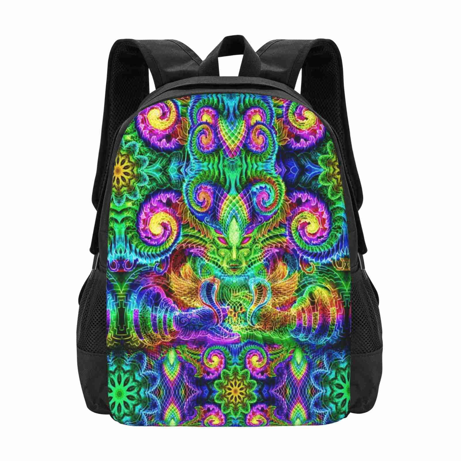 An I For An Eye Teen College Student Backpack Pattern Design Bags ...