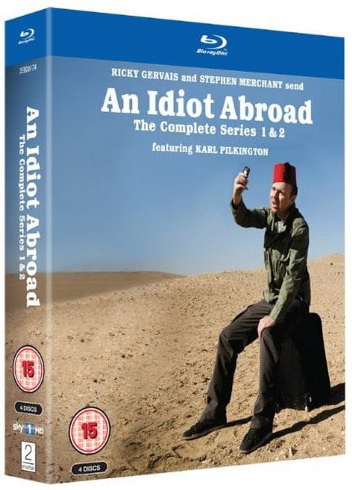 An Idiot Abroad: The Complete Series 1 & 2 (Blu-ray), Ais, Comedy ...