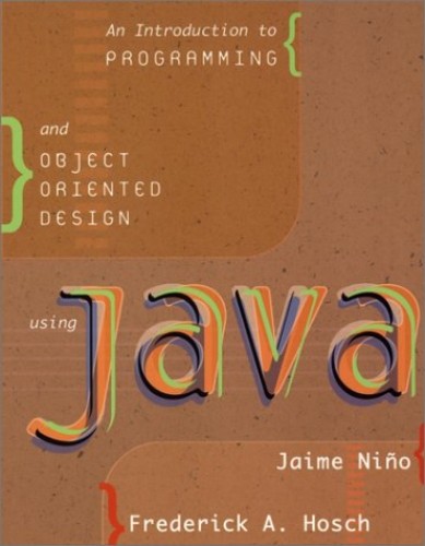 Pre-Owned An Introduction to Programming and Object Oriented Design Using Java (Paperback ...