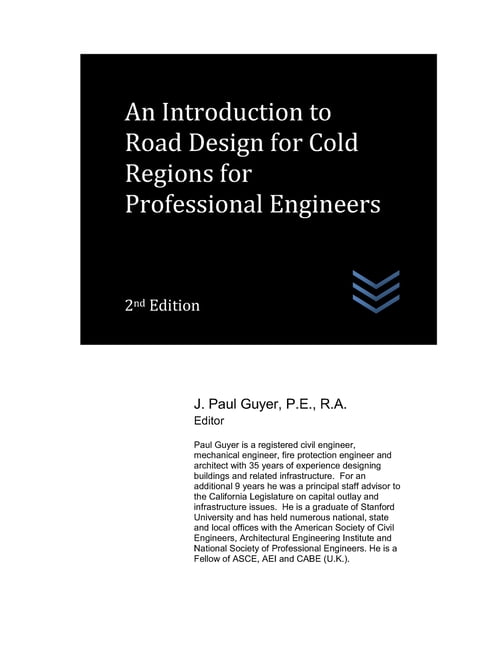 Cold Regions Engineering An Introduction to Road Design for Cold ...