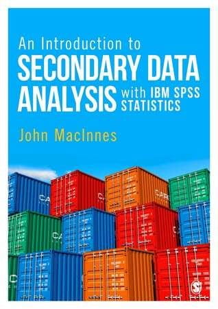 Pre-Owned An Introduction to Secondary Data Analysis with IBM SPSS Statistics (Hardcover ...