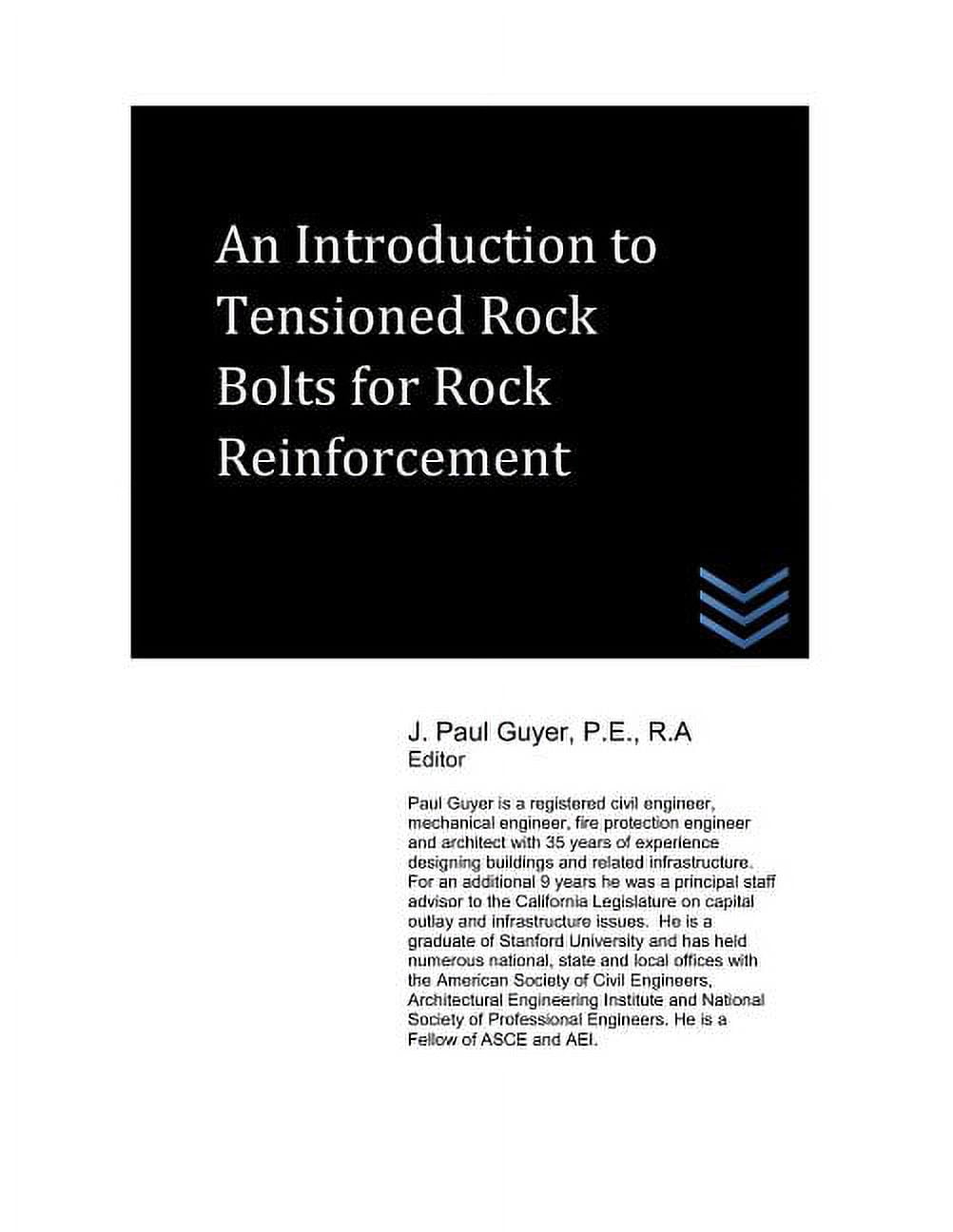 An Introduction to Tensioned Rock Bolts for Rock Reinforcement ...