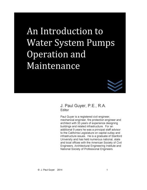 An Introduction to Water System Pumps Operation and Maintenance ...