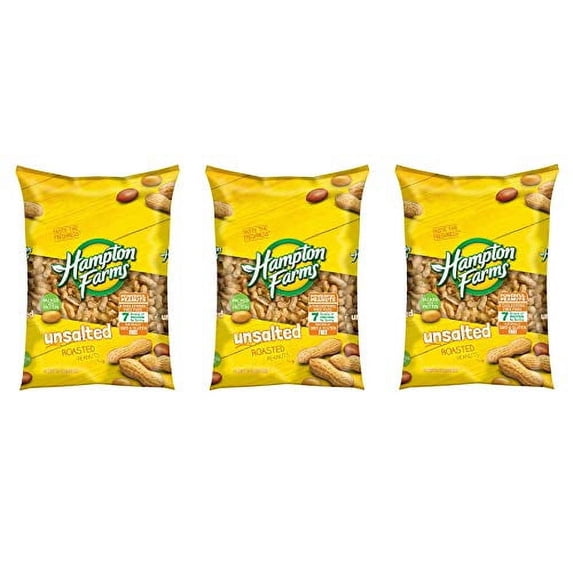 Hampton Farms, Unsalted In-Shell Peanuts, 5 lbs, Bulk Pack - Walmart.com