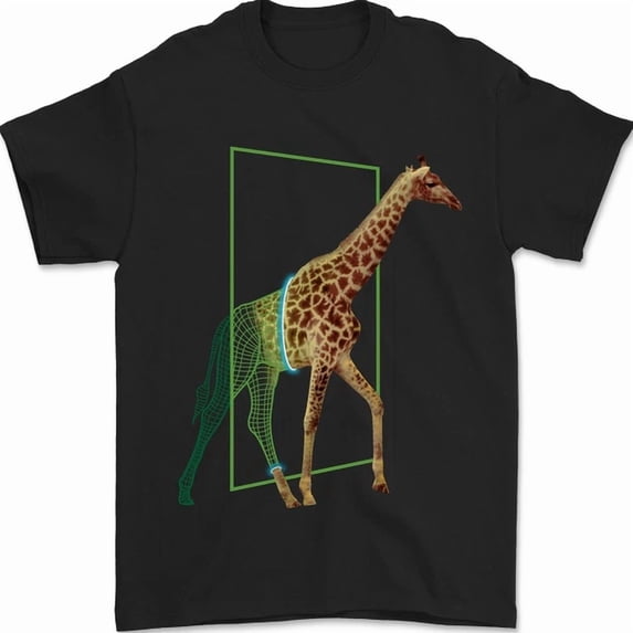 An Obscure Giraffe Design T-Shirt - Walmart.com