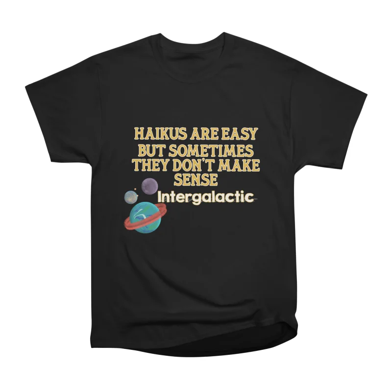 An Ode to the Galaxy Haiku T-Shirt Tee Gift For Him Merch For Her ...