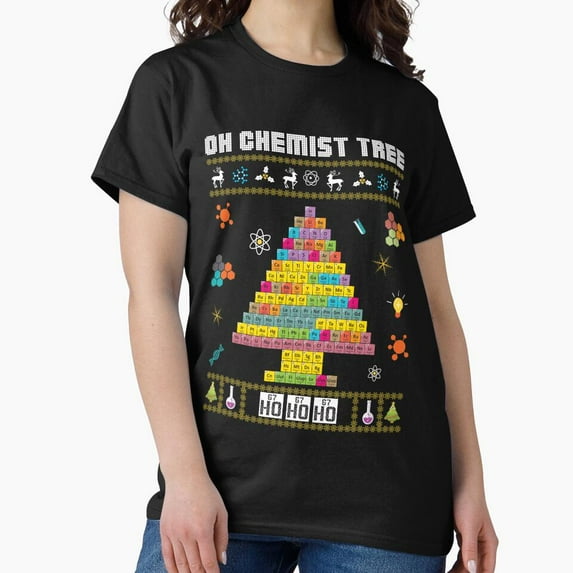 An Oh Chemist Tree A Merry Christmas An Funny Sweater A Chemistry M10096 T-Shirt, for Men and ...