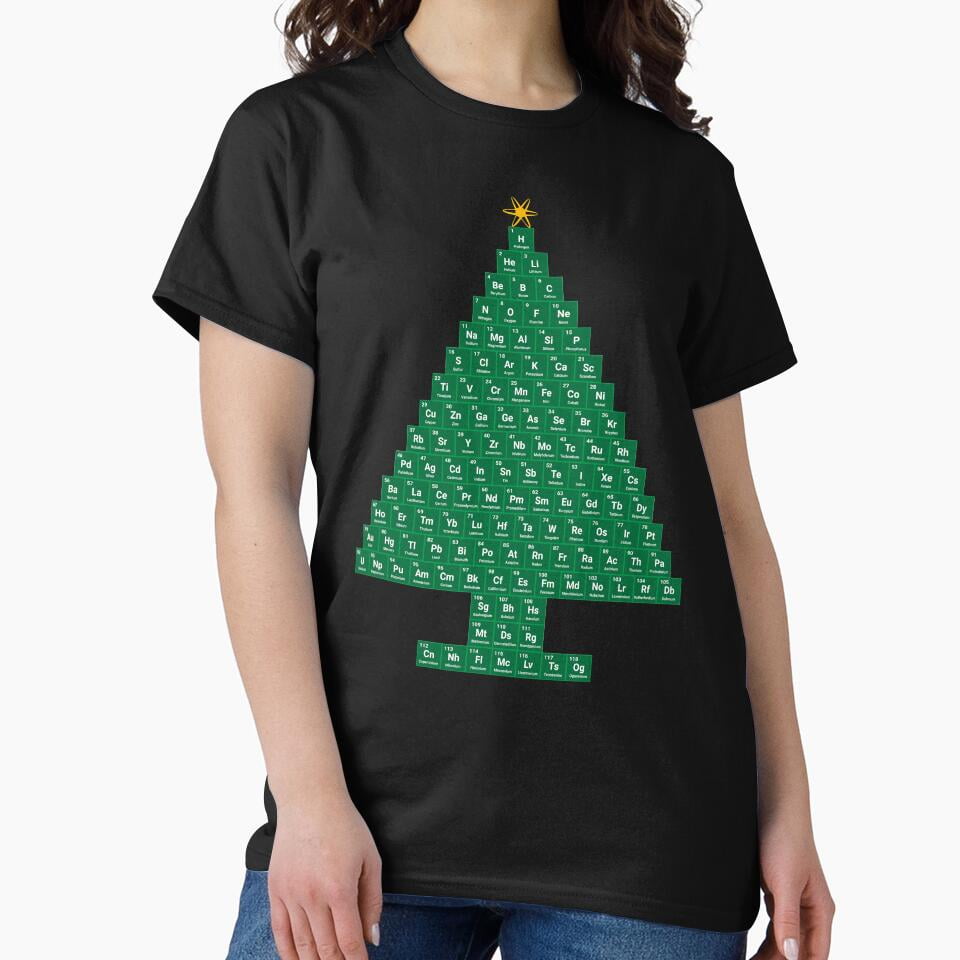 An Oh Chemistree A Periodic Table A Christmas Tree A Funny Holiday ...