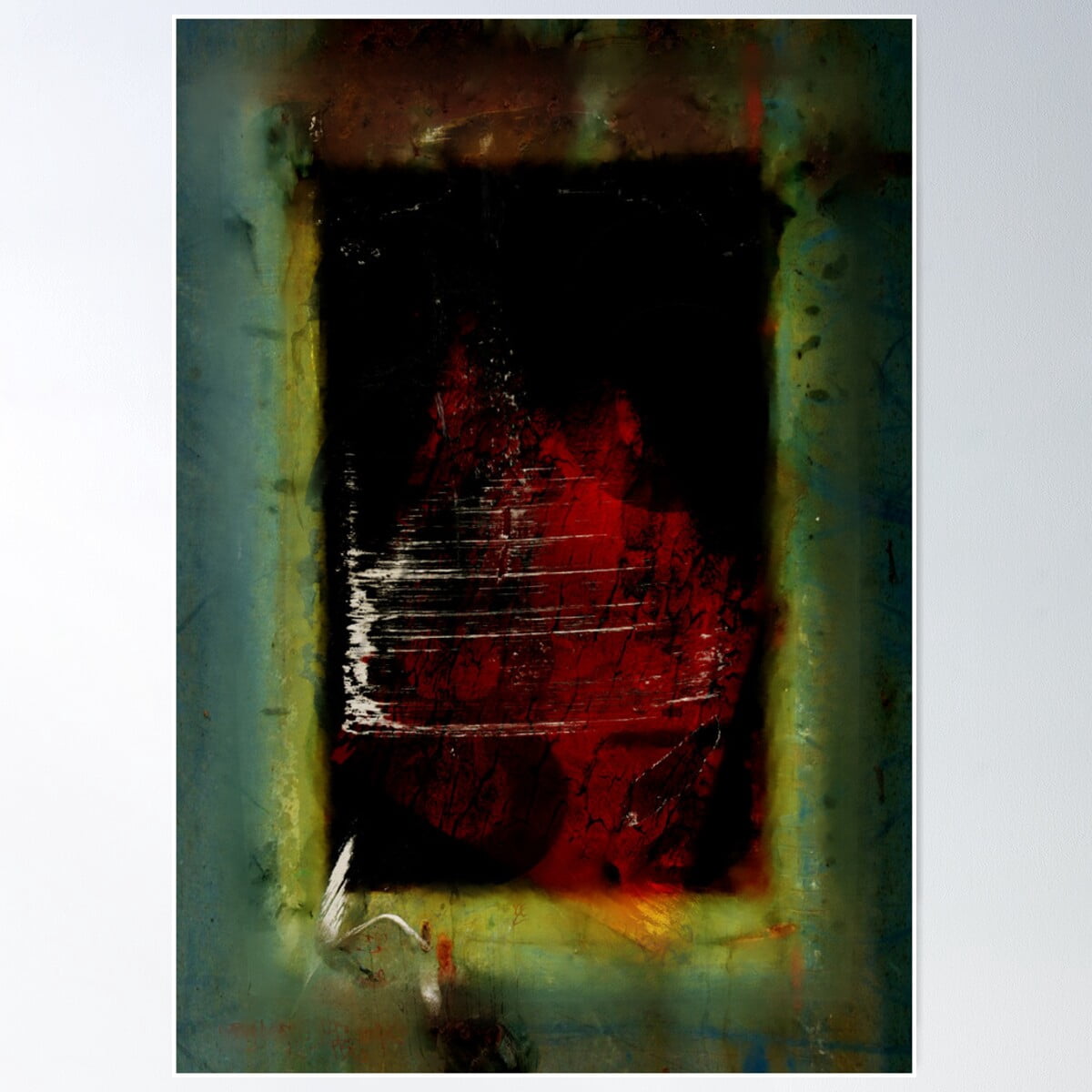 An Opened Insight Poster Wall Art, Modern Wall Decor For Living Room ...