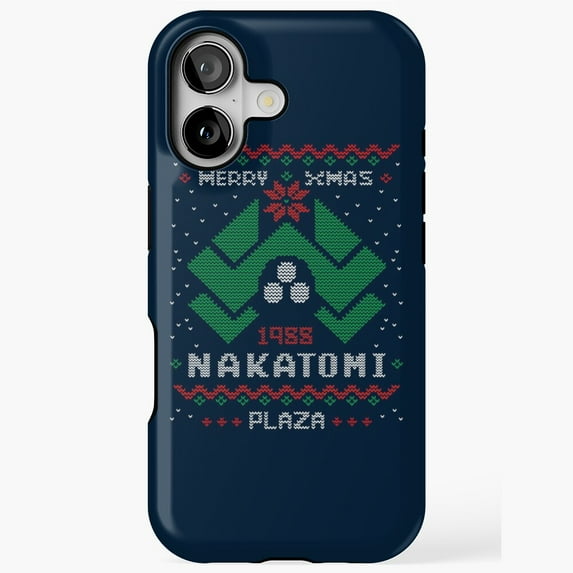 An Ugly Nakatomi Art Protective Case for iPhone 11 12 13 14 15 16 17 ...