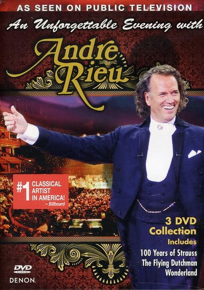 An Unforgettable Evening With Andre Rieu (DVD), Denon Records, Music ...