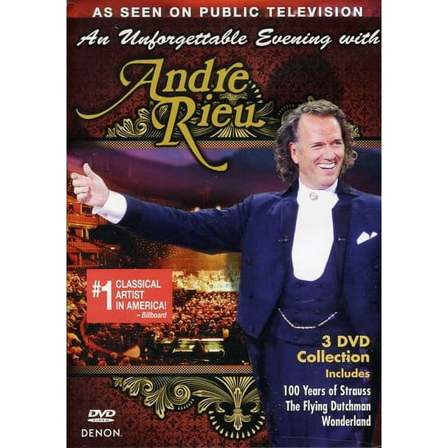 An Unforgettable Evening With Andre Rieu (DVD), Denon Records, Music ...