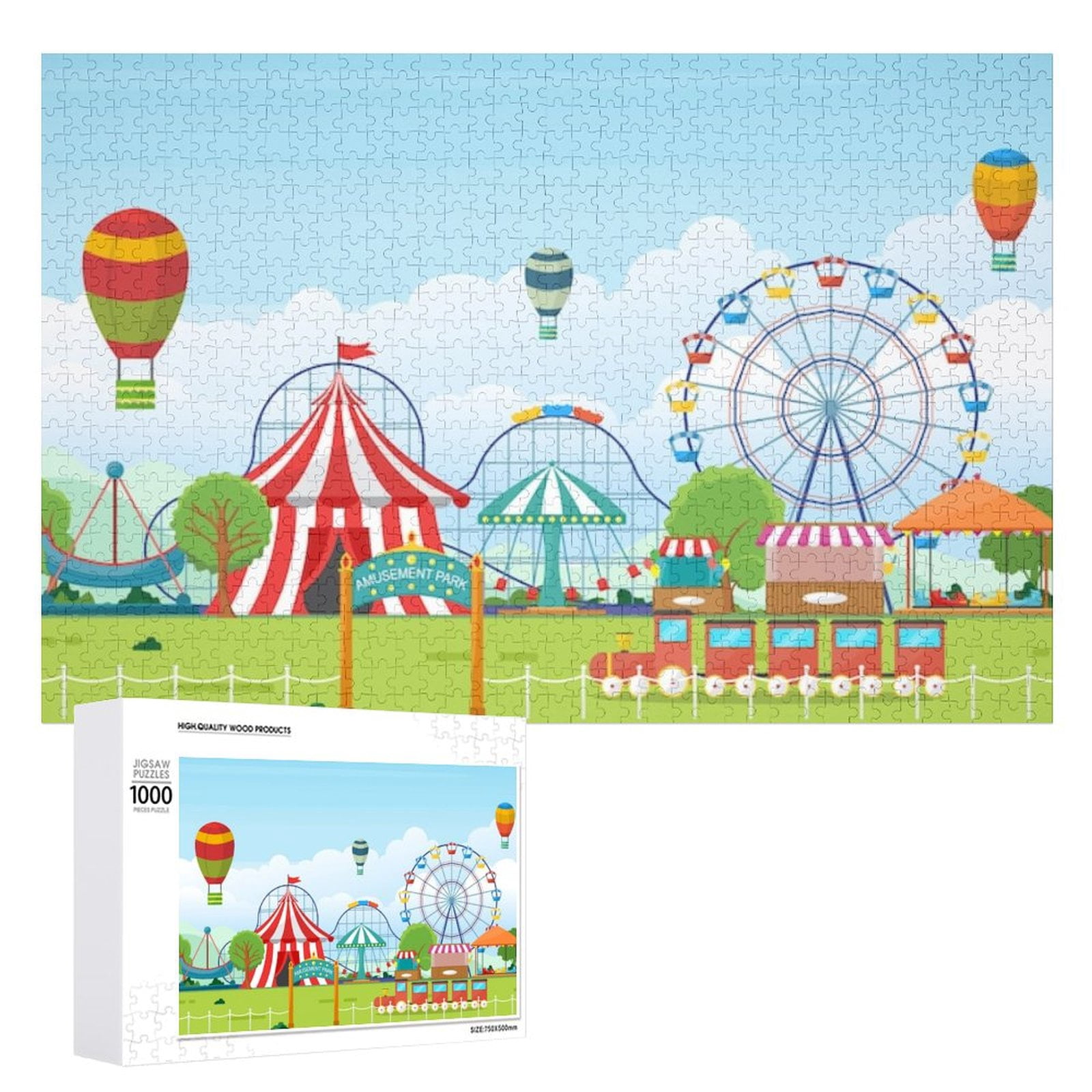 An impossible puzzle for adults to complete,Nocturnal Carnival ...
