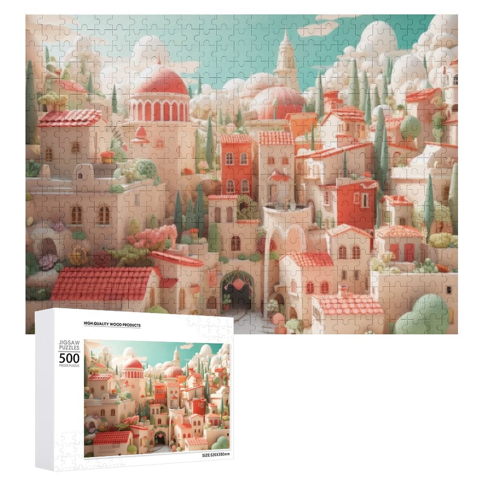 An impossible puzzle for adults to complete,Wooden Picture Puzzle 3d ...