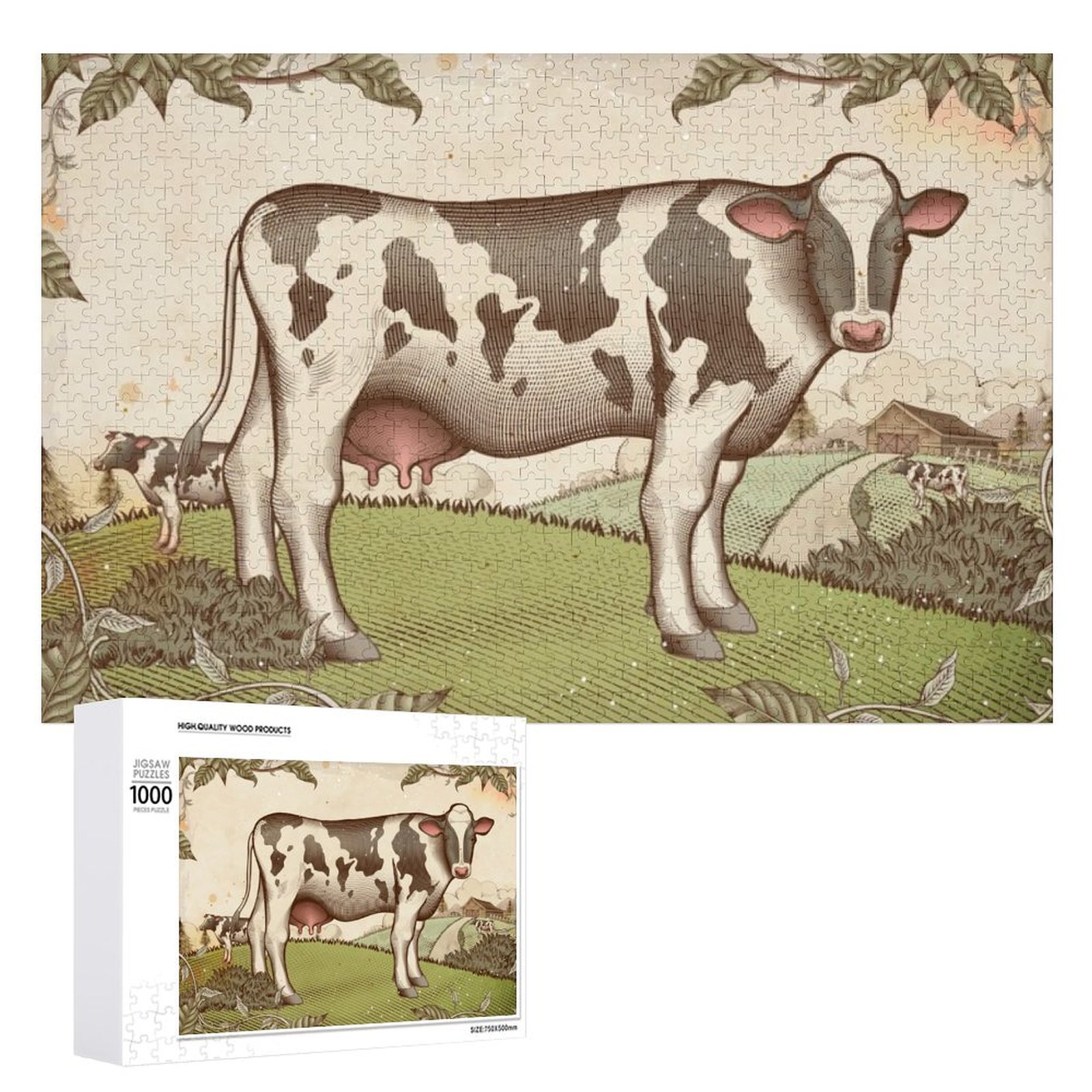 An impossible puzzle for adults to complete,Wooden Picture Puzzle ...