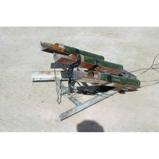 An improvised rocket launcher used by anti-coalition forces Poster ...