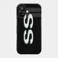 An "ss Chevy Classic Logo" with a Vintage and American Muscle Car Case ...