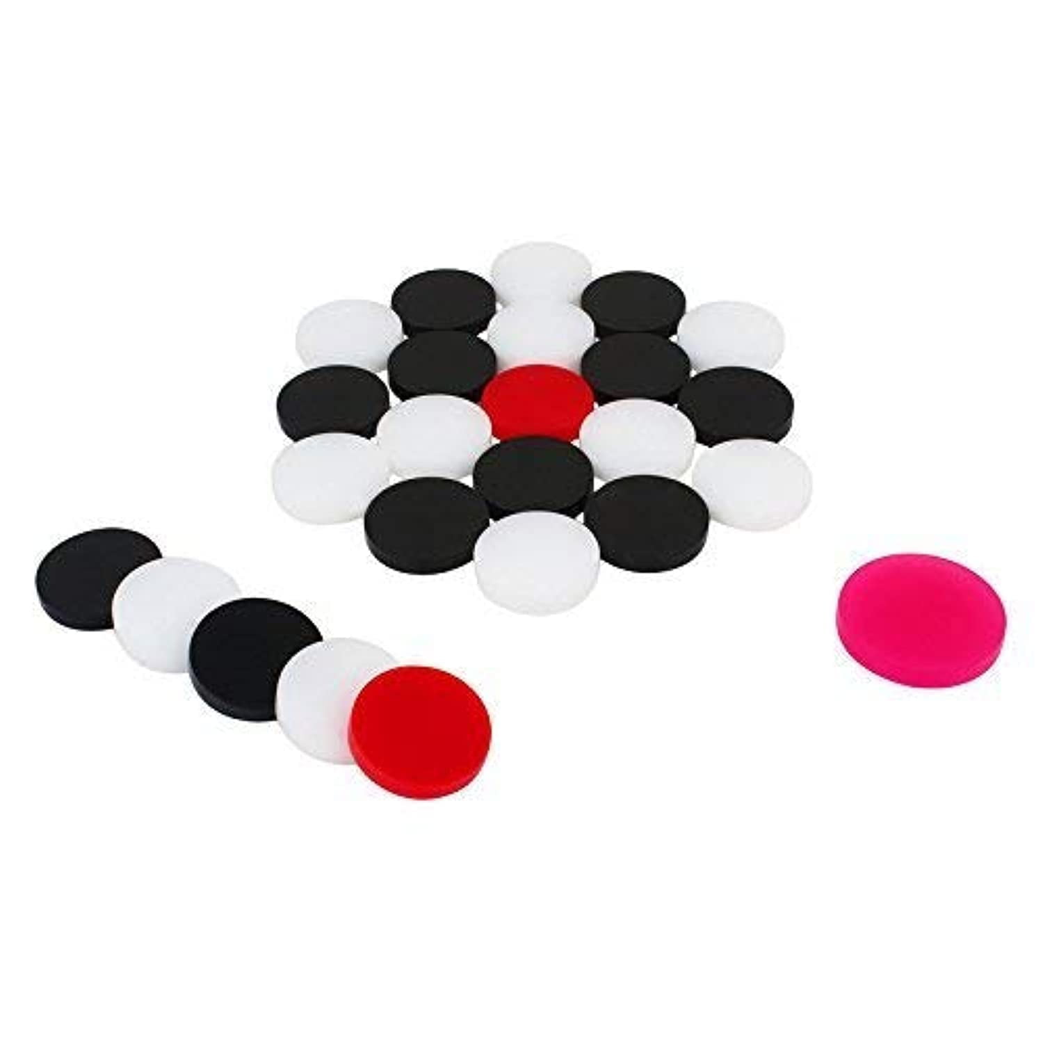 AnNafi® 6MM Acrylic Carrom TSF6 Coins Board Game with Striker |Plastic ...