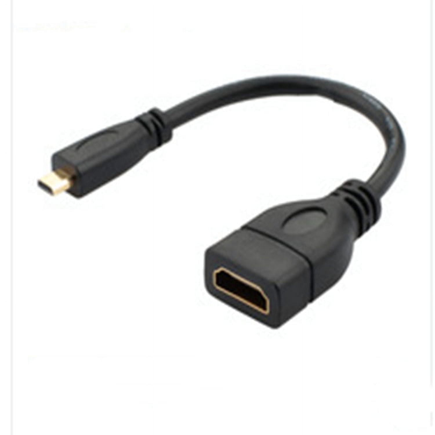 AnQILa Micro Hdmi Compatible Male To Hdmi Compatible Female Adapter ...