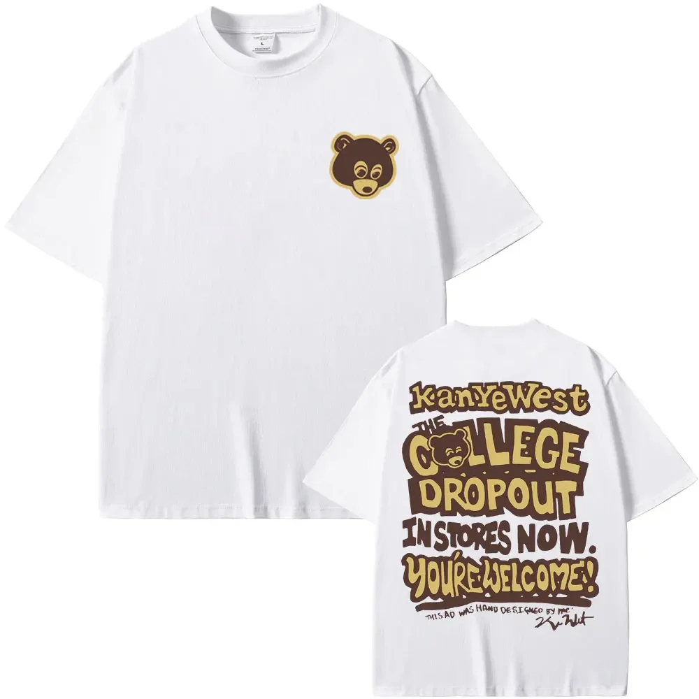 AnQingLueLv The College Dropout Graphics Tshirt Men Women's Hip Hop Rap ...