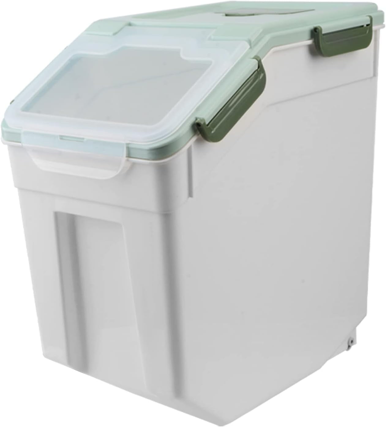 AnRui Dog Food Storage Container with Scoop, Large Airtight Plastic Pet ...