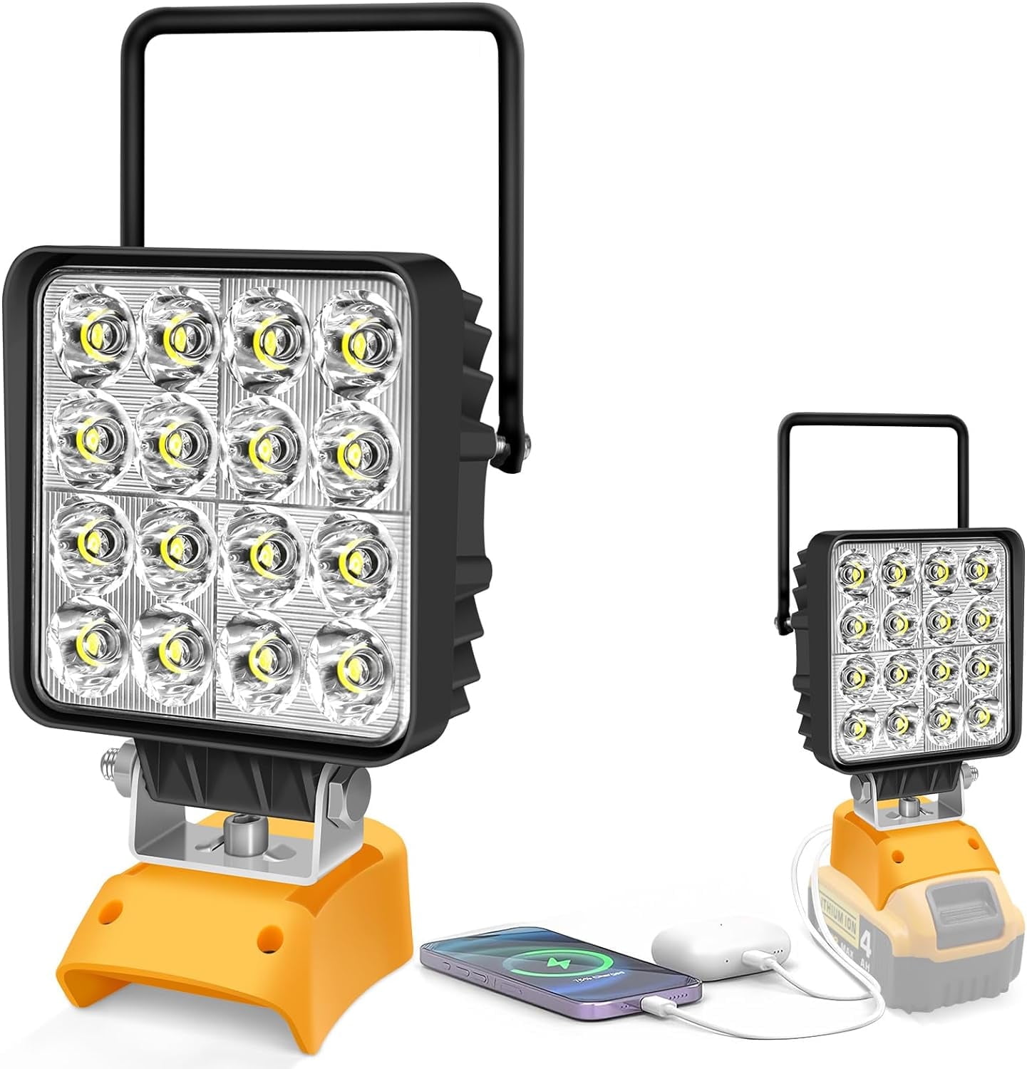 AnTom LED Work Light , 48W 4800LM LED Flood Light for Outdoor and Job ...