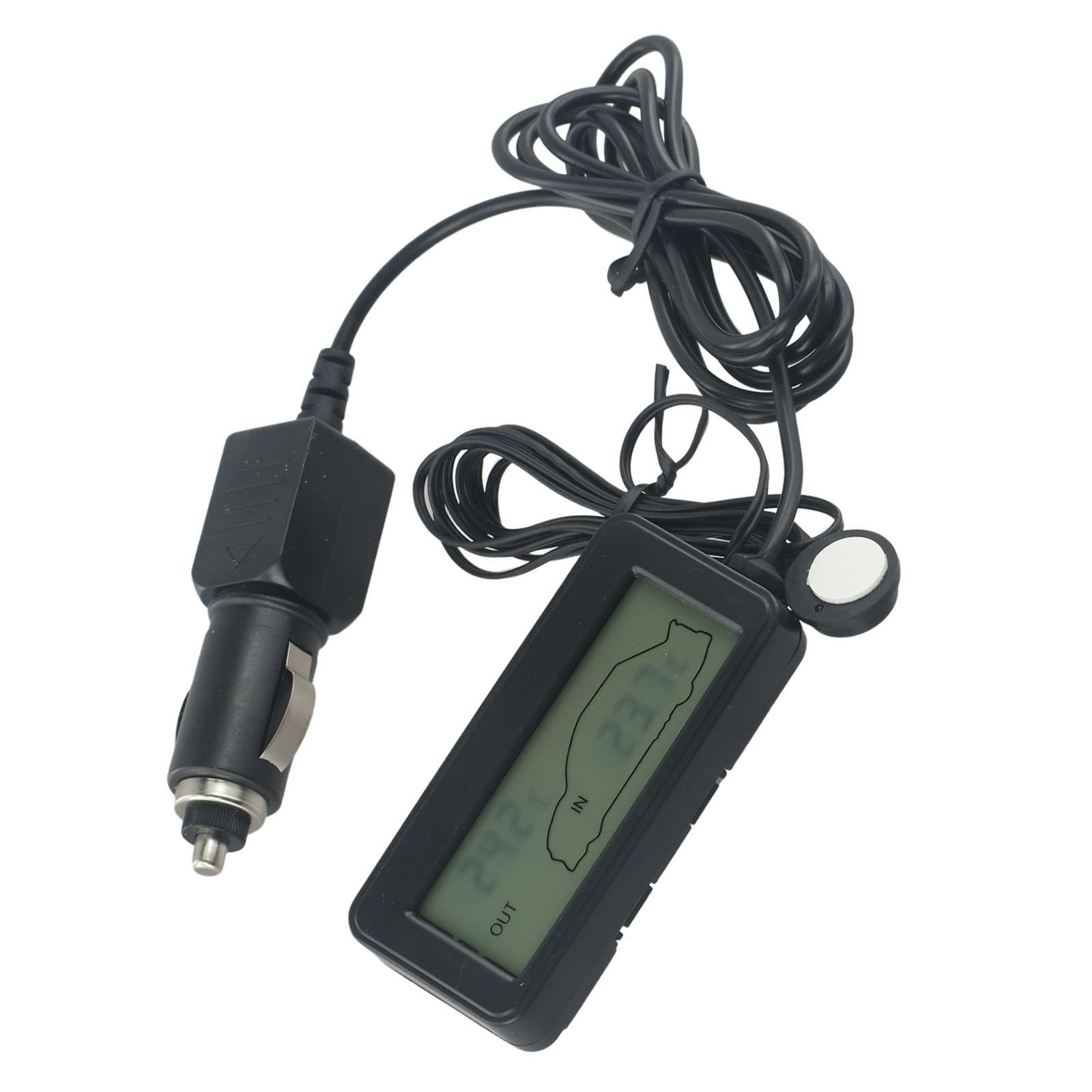 Ana 1 X Thermometer Car Thermometer 12v Digital Backlight LCD Car ...
