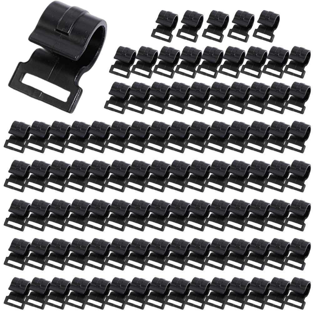 Ana 100pcs Camping Tent Hooks Caravan Awning Tent Pole Plastic Inner C ...