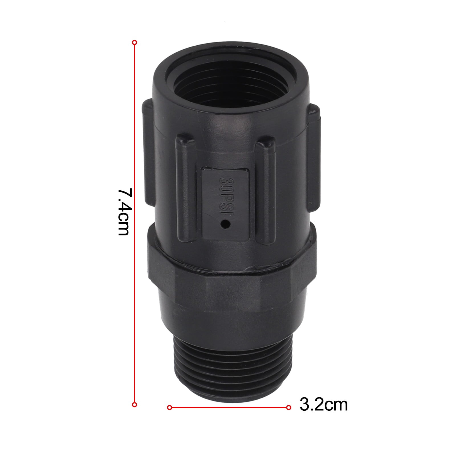 Ana 15-45PSI pressure regulating valve six-point internal external ...