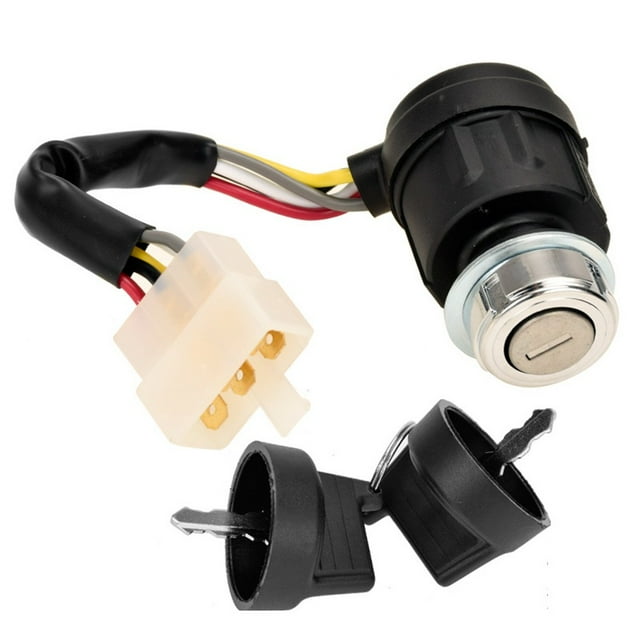 Ana 1Pc 5 Wire 5 Pin Ignition Key On Off Switch Assembly for Diesel ...