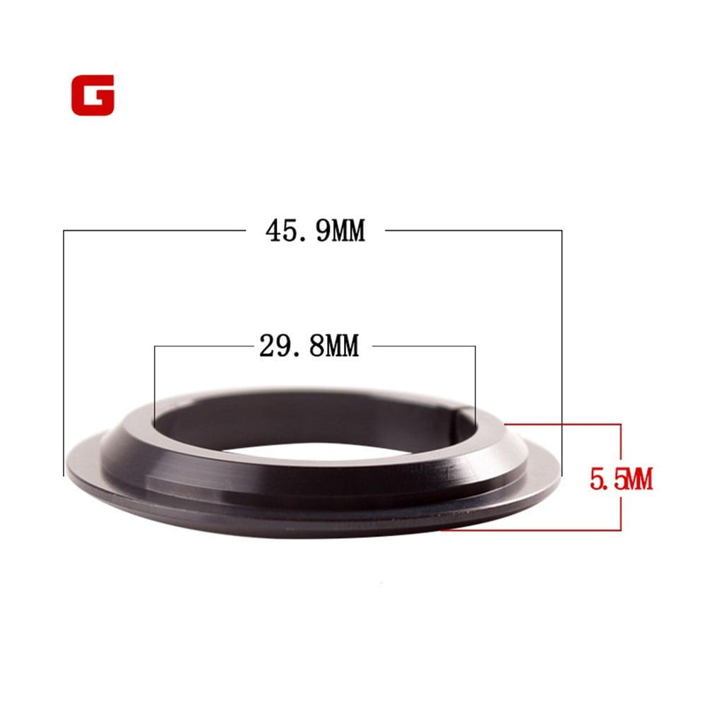 Ana 1pcs Bike Tapered Fork Headtube Reducer Headset Adapter Bike ...