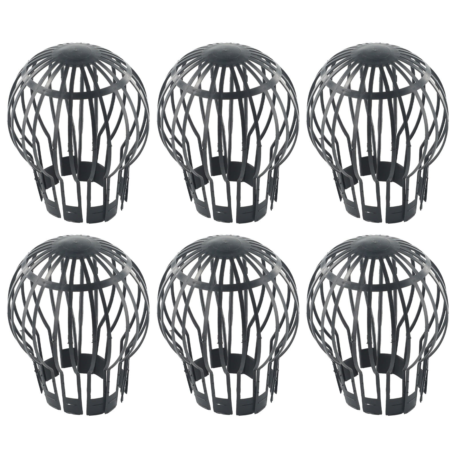 Ana 2/4/6pcs Flexible \Downspout \Filter \Guard \Debris Dirt Protector Outdoor Drain Cover ...