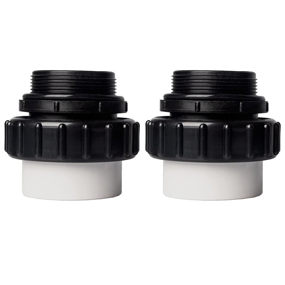 Ana 2-Pack PVC Slip Joint 2-inch 2MIP x 2-inch Compatible with 21063 ...