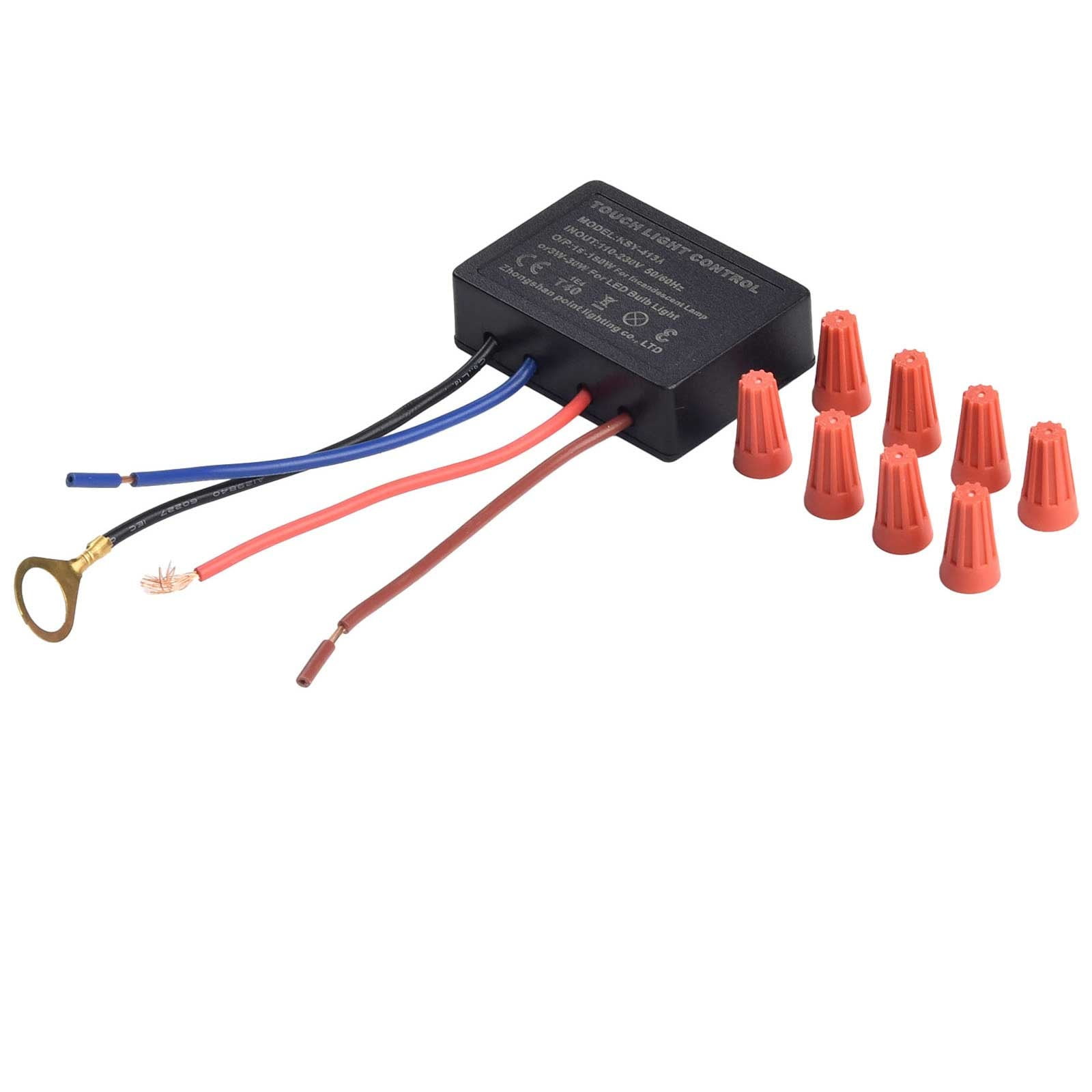 Ana 220V LED Electric Bulb Touch Light Switch, Dimmer Control Module ...