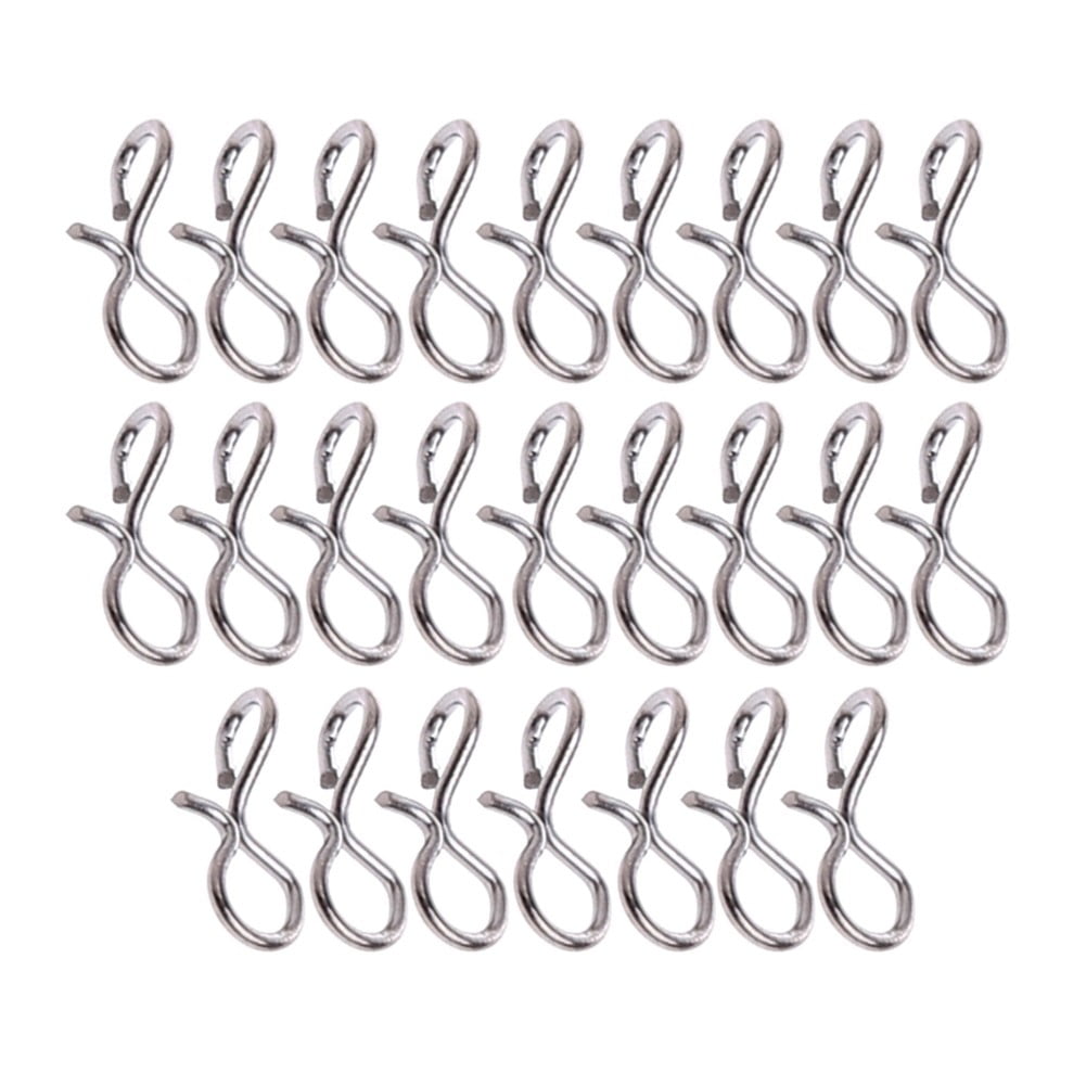 Ana 25pcs Fly Fishing Snap Quick Change Connect for Flies Hook Lures No ...