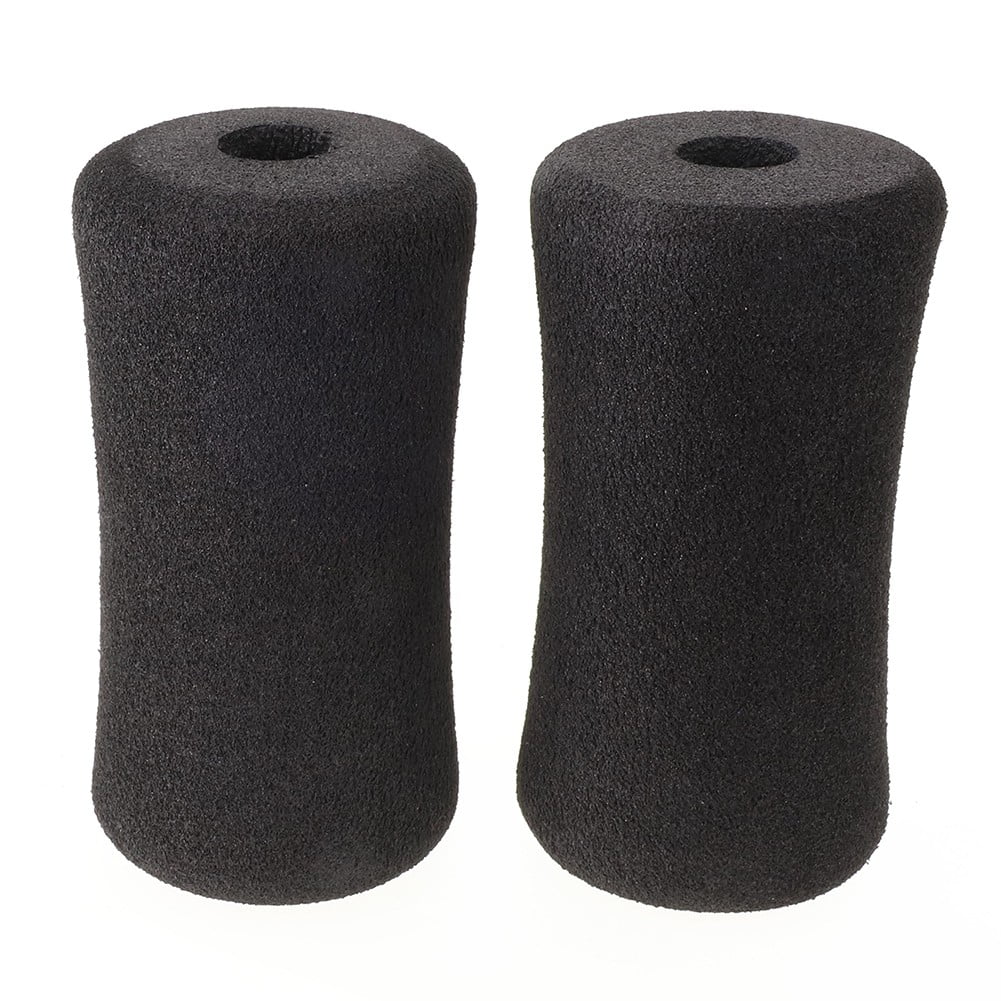 Ana 2PCS Foot Foam Pads Black Foam Rollers Replacement For Leg ...